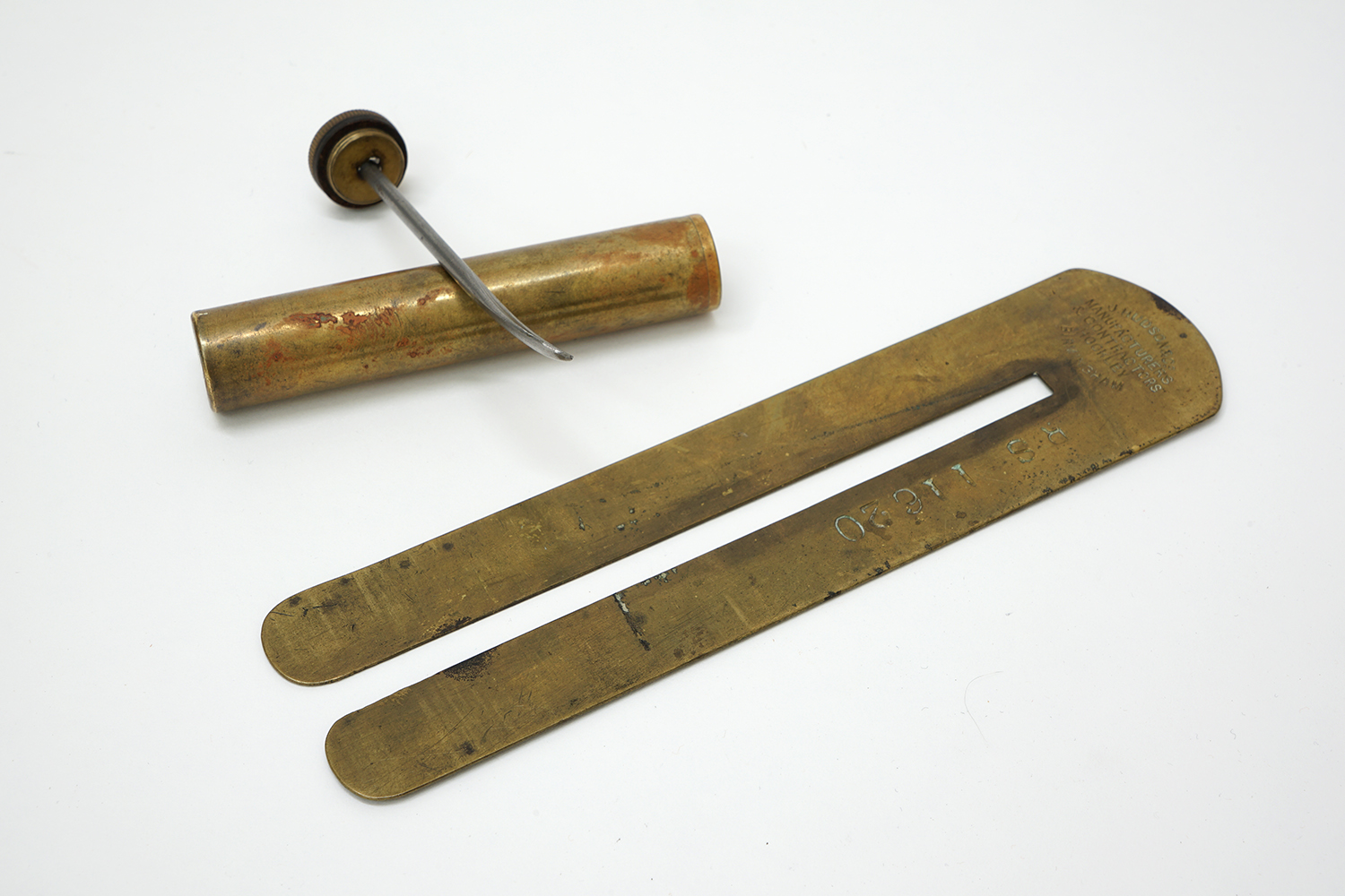 Button Stick and Oil Container HC227